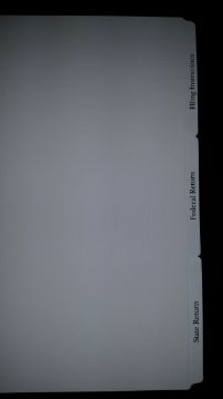 ACCOUNTANTS STATIONERS & PRINTERS. BULK - Side Tab